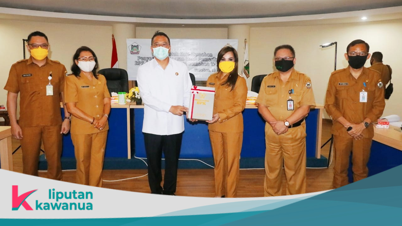 Dipimpin Jimmy Eman, Pemkot Tomohon Raih WTP ke 7 Dipimpin Jimmy Eman, Pemkot Tomohon Raih WTP ke 7