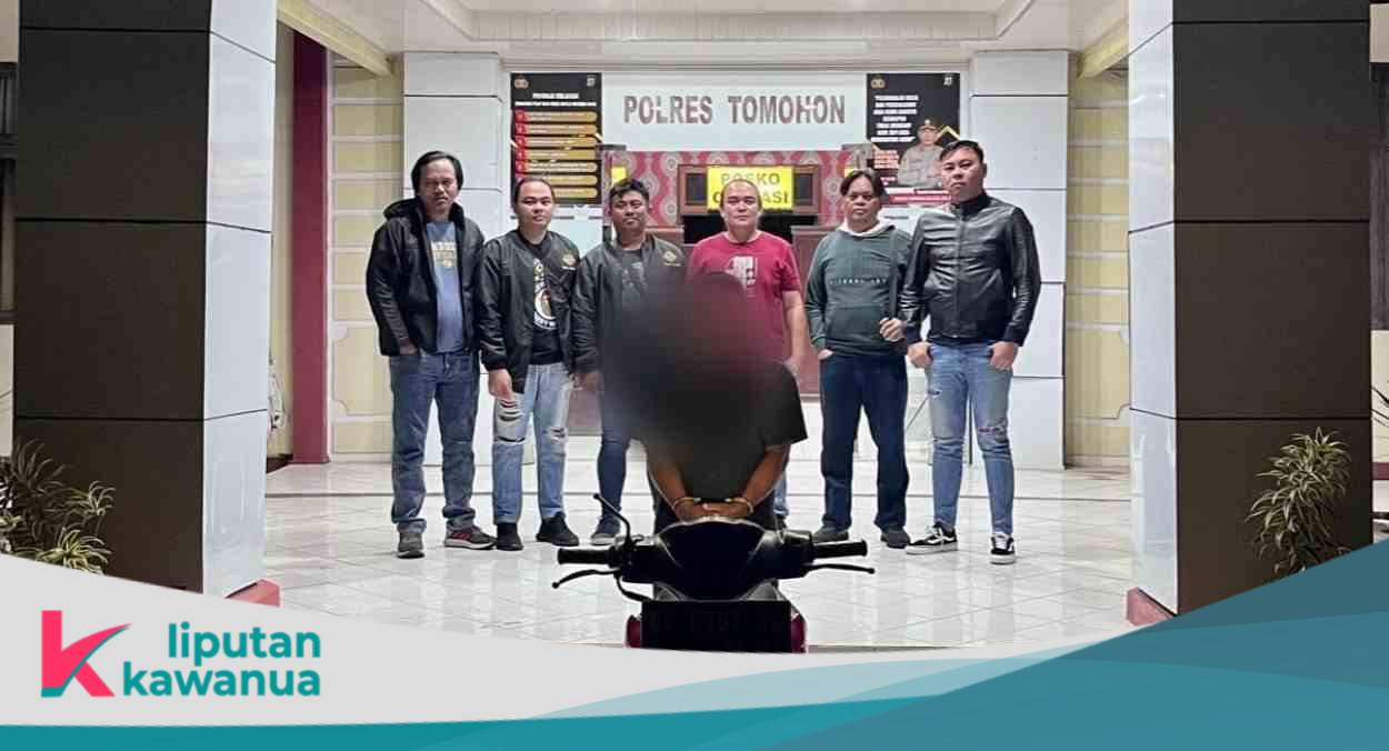 Kembali Berulah, Residivis Kasus Curanmor Ditangkap Buser Polres Tomohon Kembali Berulah, Residivis Kasus Curanmor Ditangkap Buser Polres Tomohon