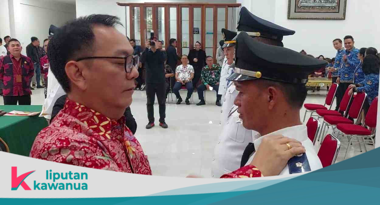 Dilantik Caroll Senduk, Rendra Rempas Gantikan Steven Karundeng Jabat Lurah Tinoor Satu
