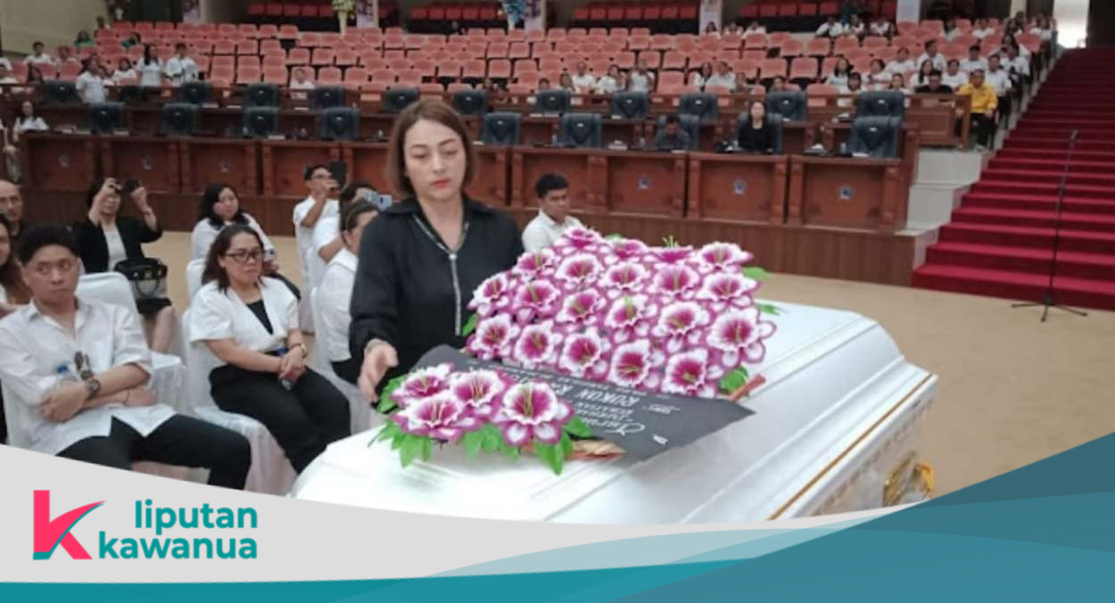 Michaela Elsiana Paruntu (MEP) Inspektur Persemayaman Alm Fanny Kaparang